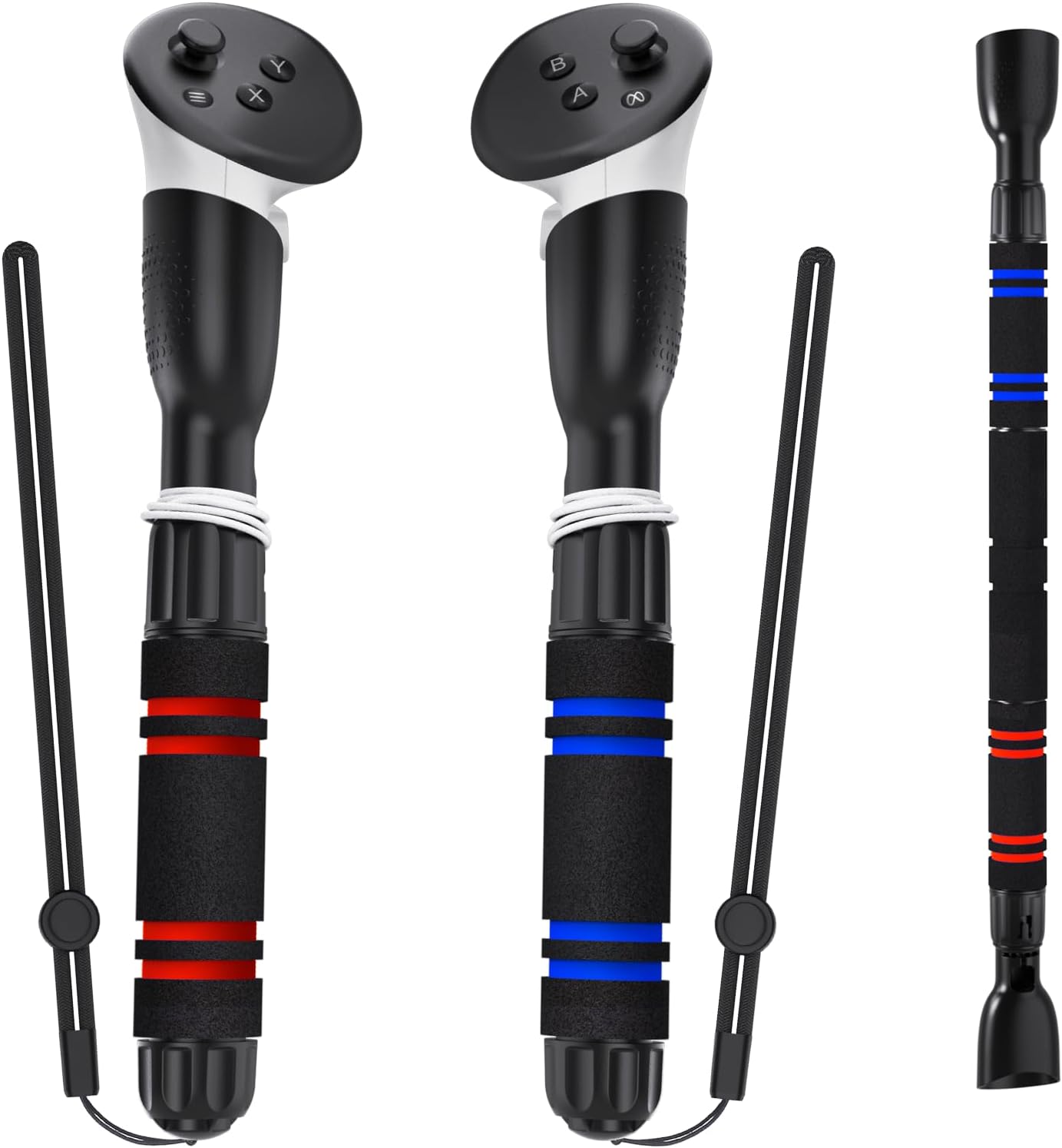 YOGES Handle Attachments Compatible with Meta Quest 3 / Oculus Quest 2 ...