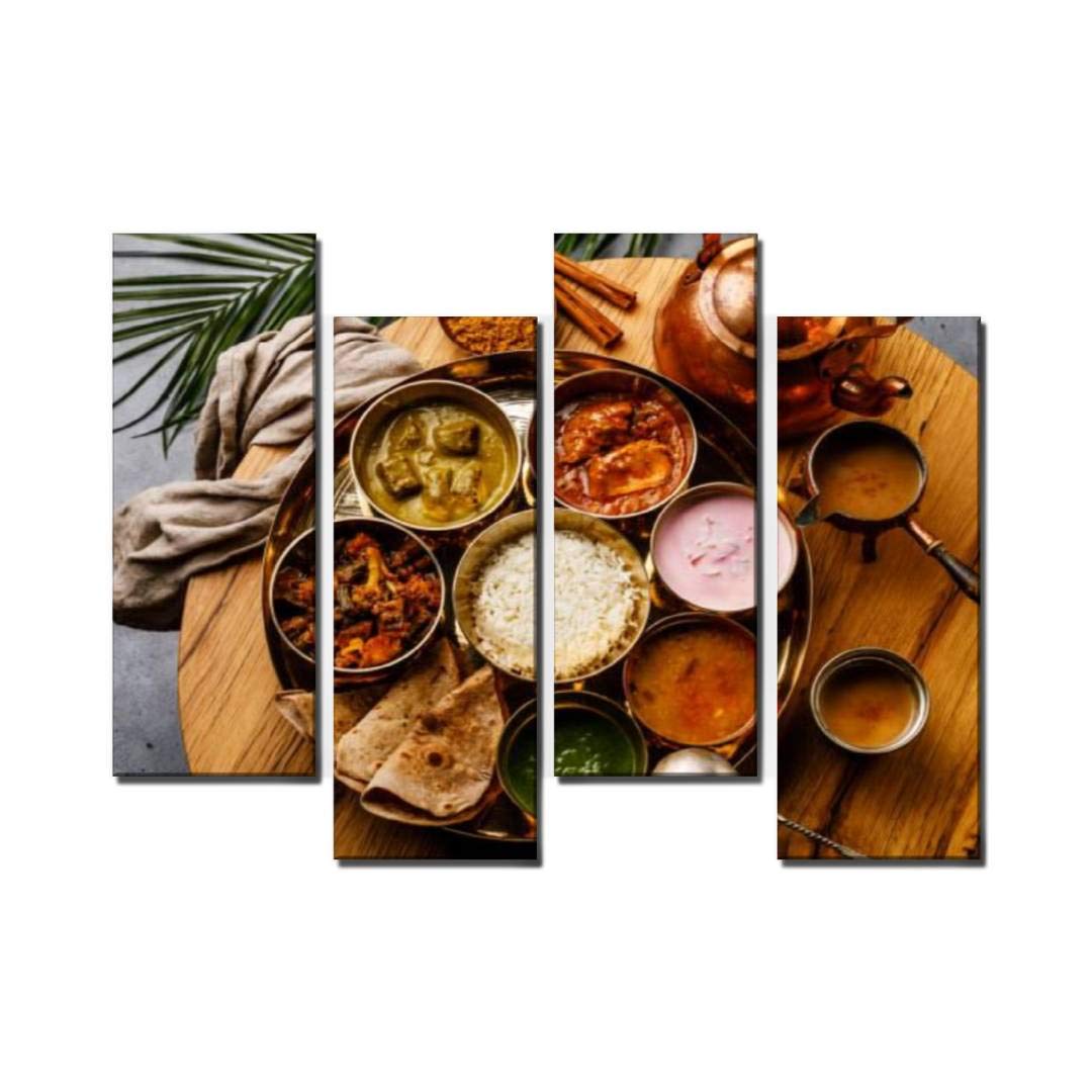 Indian Food Style Background