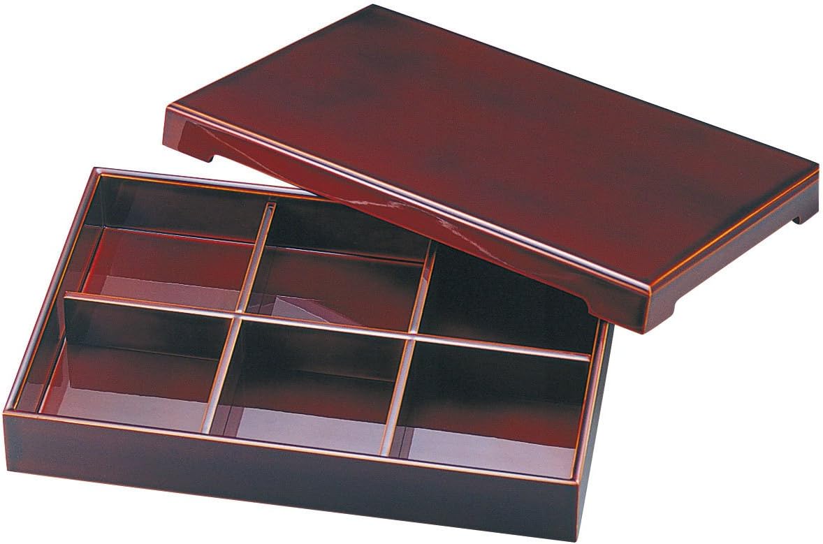 Amazon.com: ヤマコー Yamako 27437 Haruki Shiraso 6 Piece Bento Box, Body ...