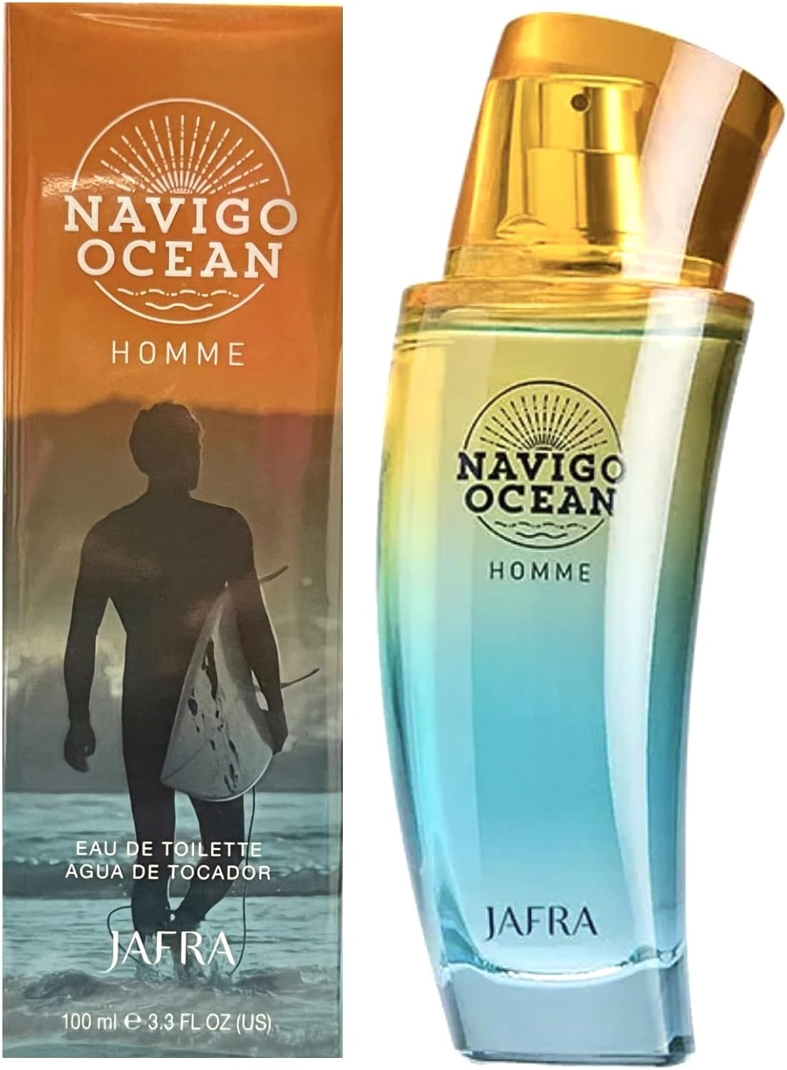 Navigo Ocean EDT by Jafra 3.3 Fl.Oz.# : Amazon.com.mx: Belleza