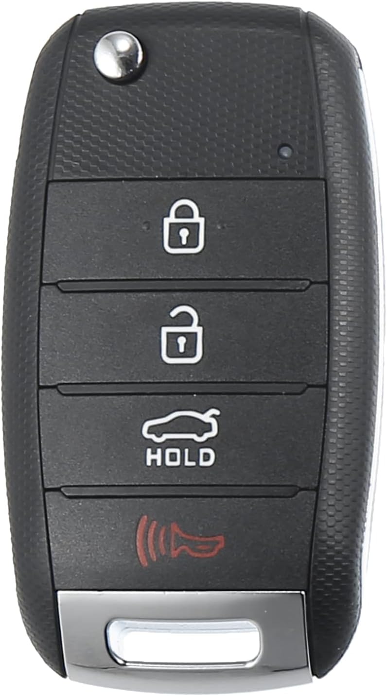 Amazon.com: X AUTOHAUX 4 Button Car Keyless Entry Remote Control Key Fob Proximity Smart Fob ...