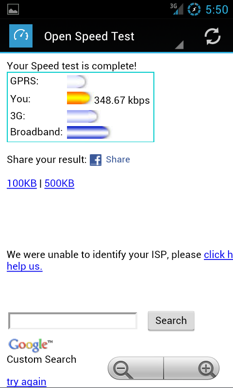 Real Mobile Speed Test - App on Amazon Appstore