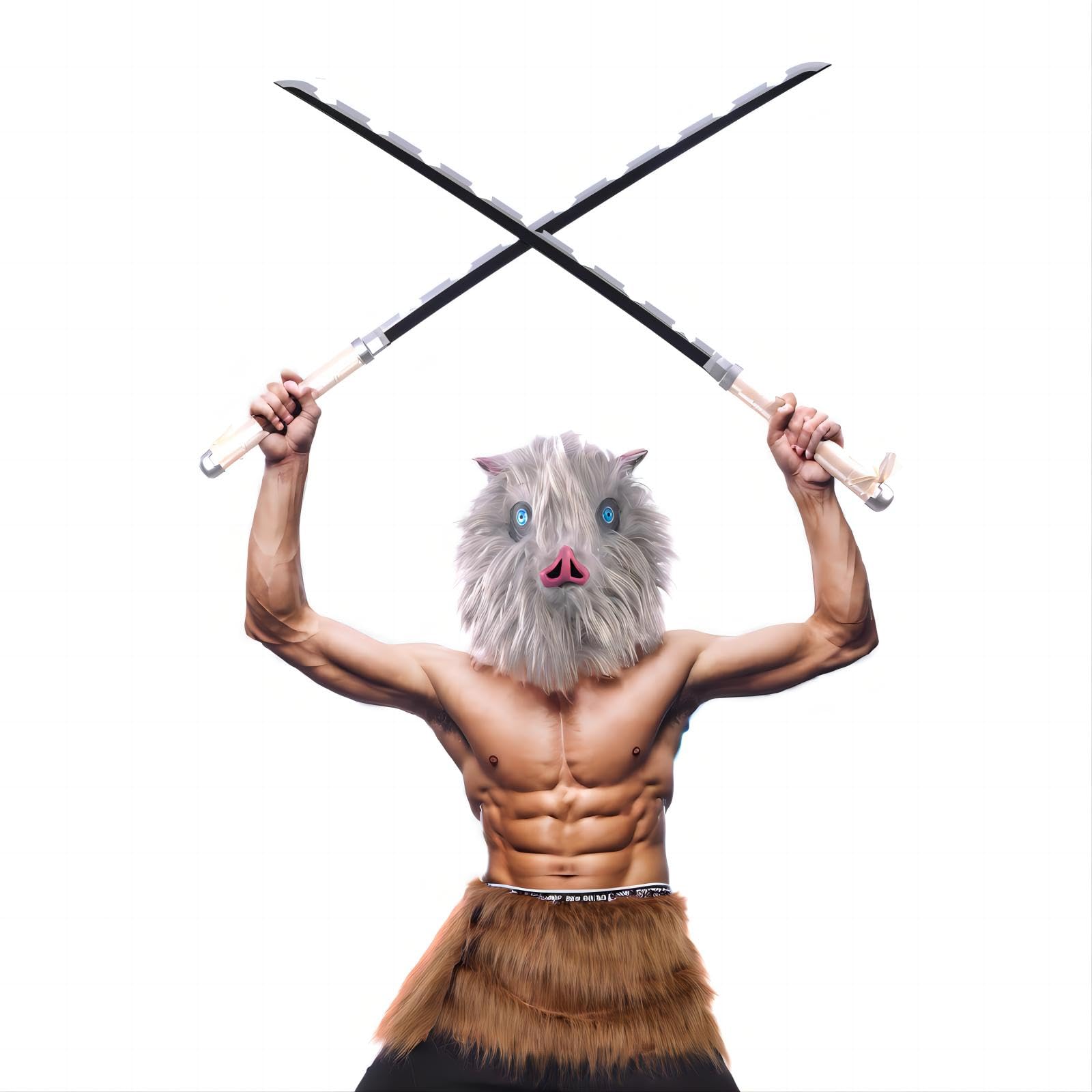 Snapklik.com : Demon Slayer Anime Sword - 41 Inch - Zenitsu, Tanjirou ...