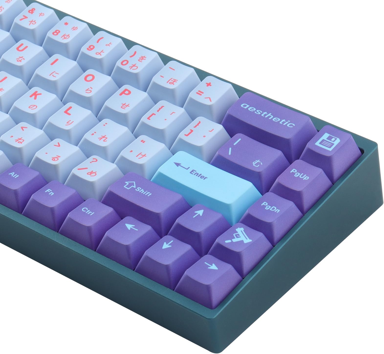 Amazon.com: JOMKIZ 144 Keys 65 Percent Keycaps Set,Custom Dye ...