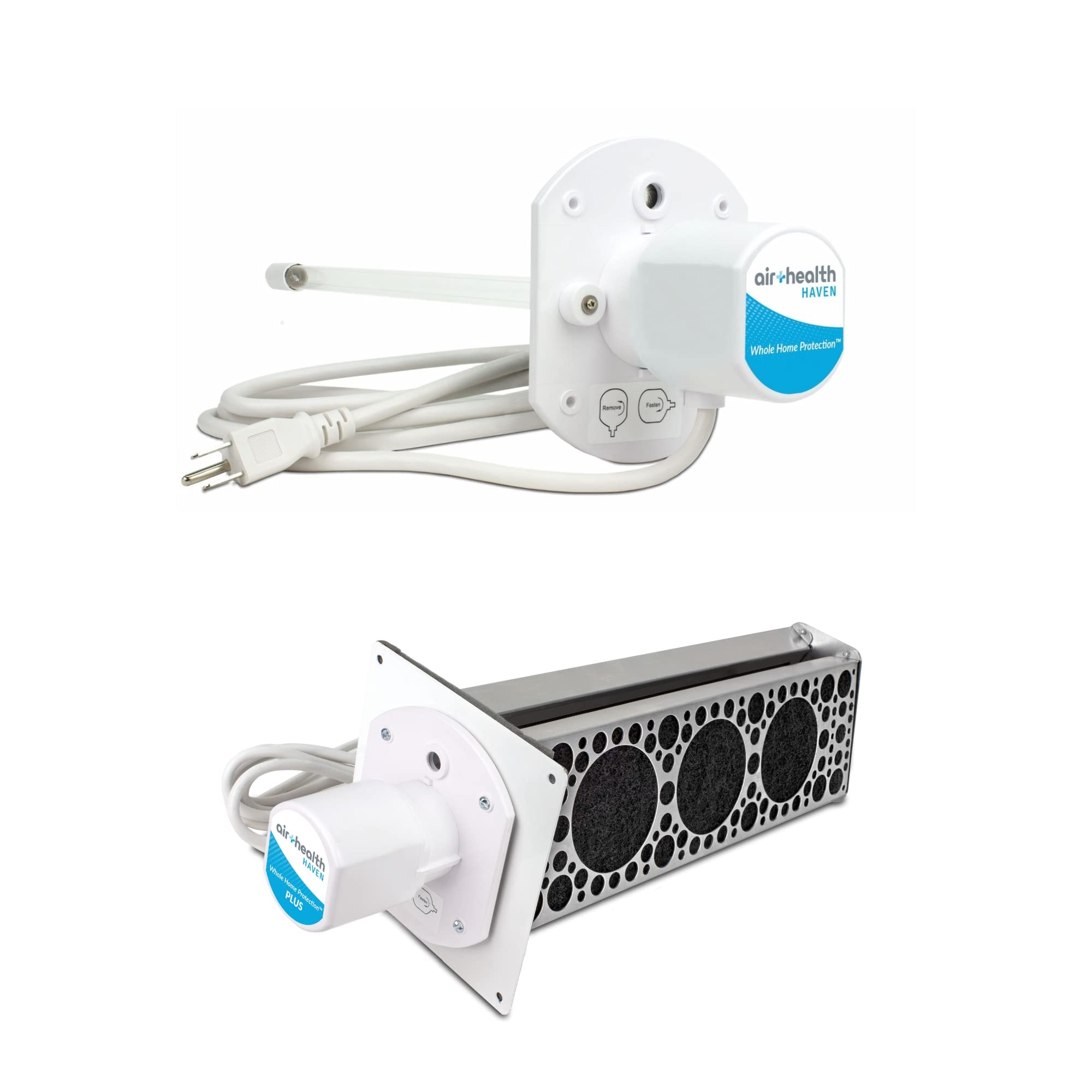 Amazon.com: Air Health Haven Plus UVC, Carbon and PCO HVAC Air Purifier ...