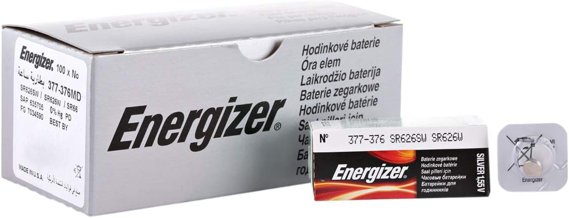 Amazon.com: Renata 390 SR1130SW Batteries - 1.55V Silver Oxide 390 ...