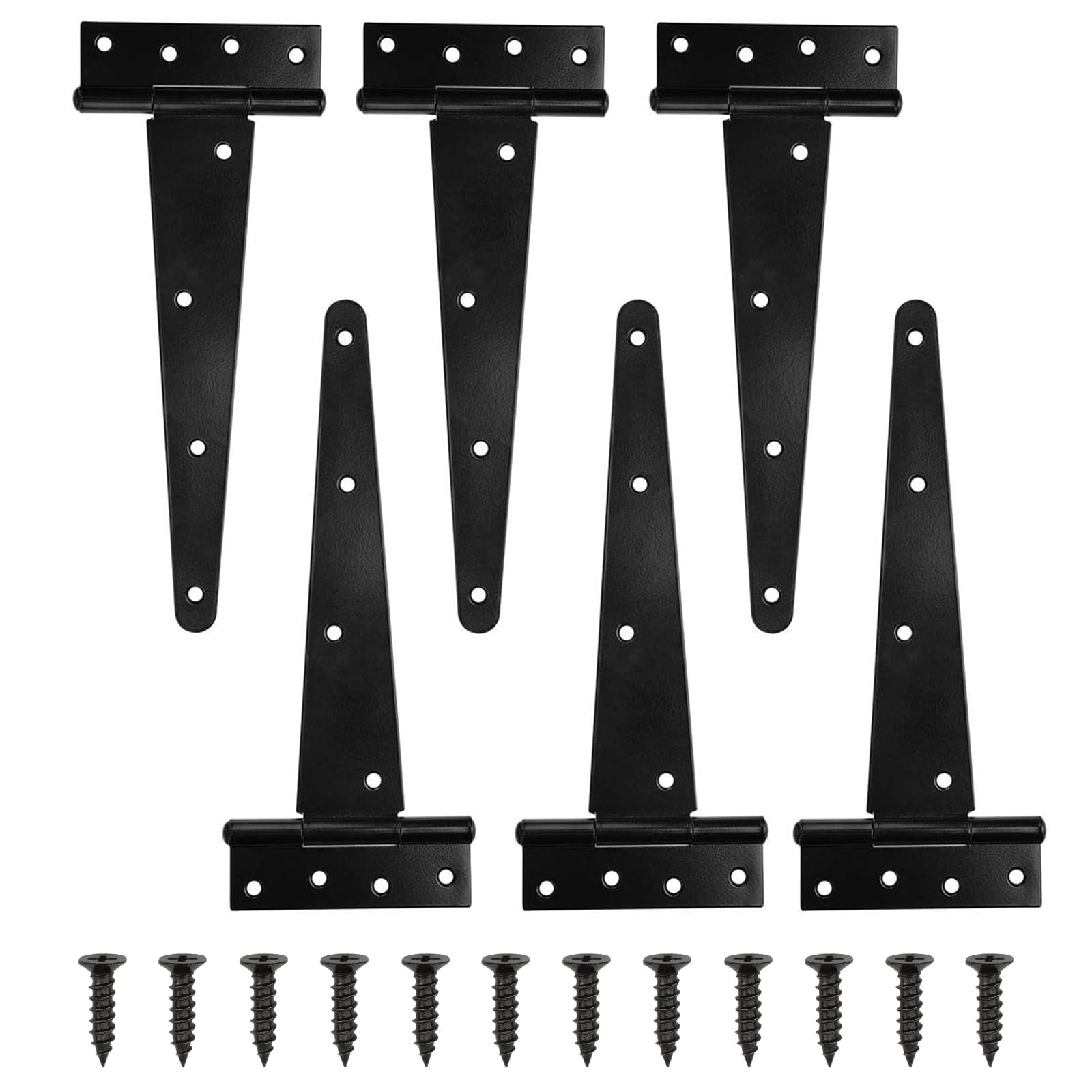 Snapklik.com : TamBee Gate Hinges T-Strap Hardware Barn Door Hinges ...