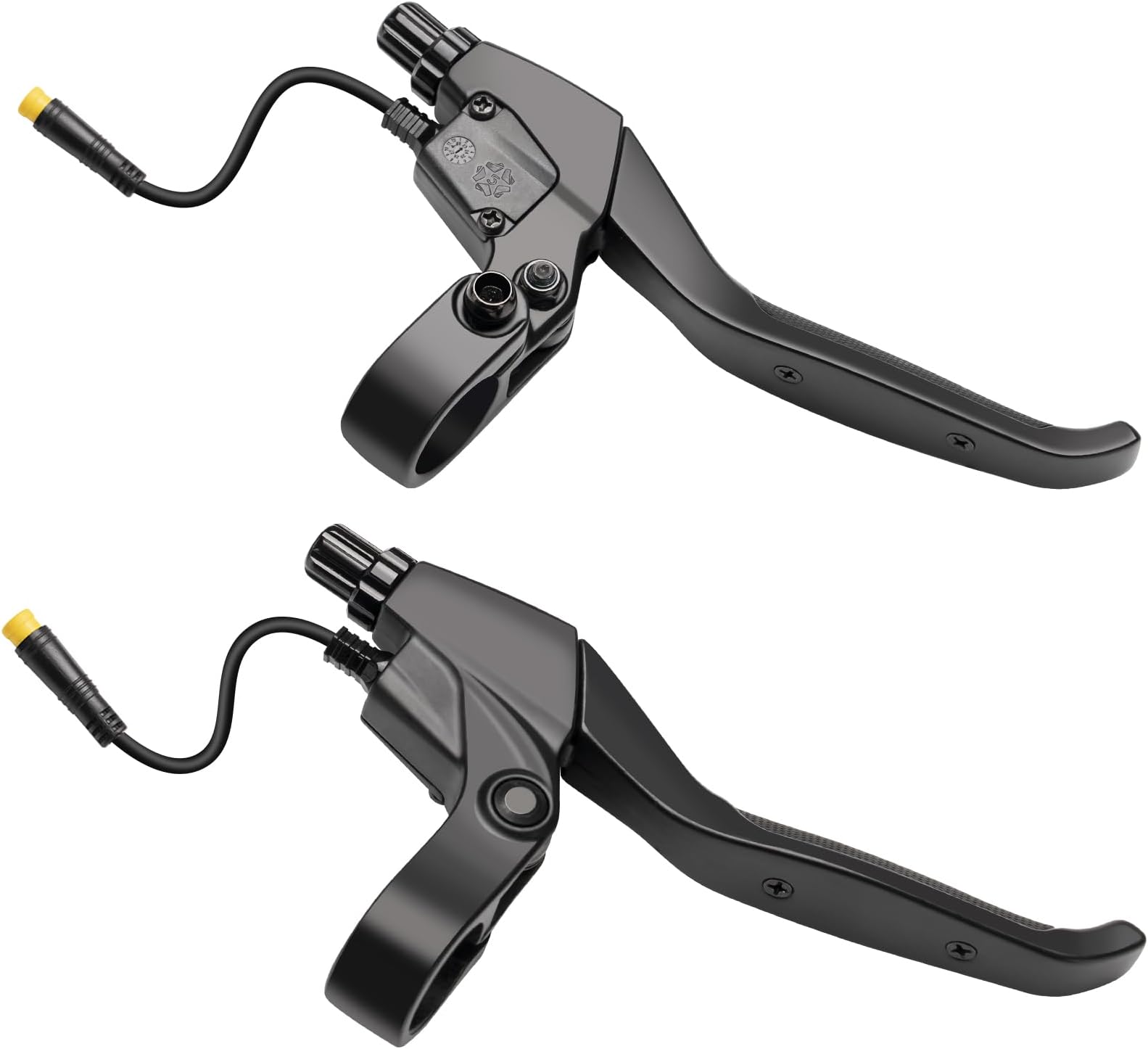 Amazon.com: E-Bike Brake Levers, Aluminium Alloy Waterproof Electric ...