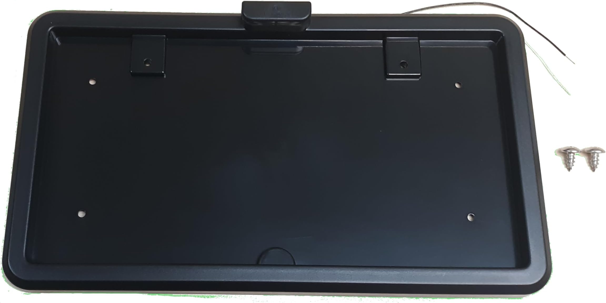 Amazon.com: Frenched 1.75" 16ga Steel License Plate Box with Free Light ...