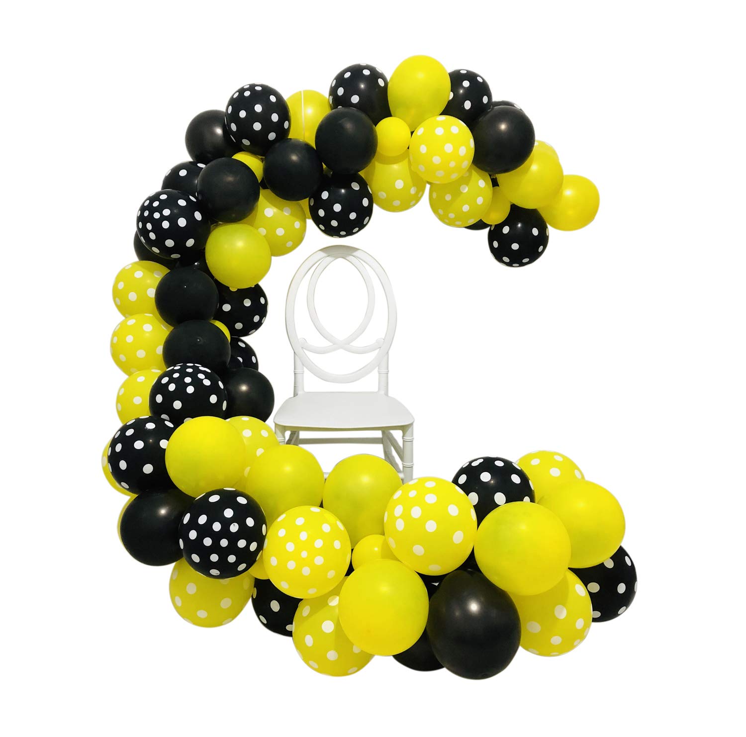 Buy Bumblebee Party Decoration Bumble Bee Balloons Garland Arch Kit ...