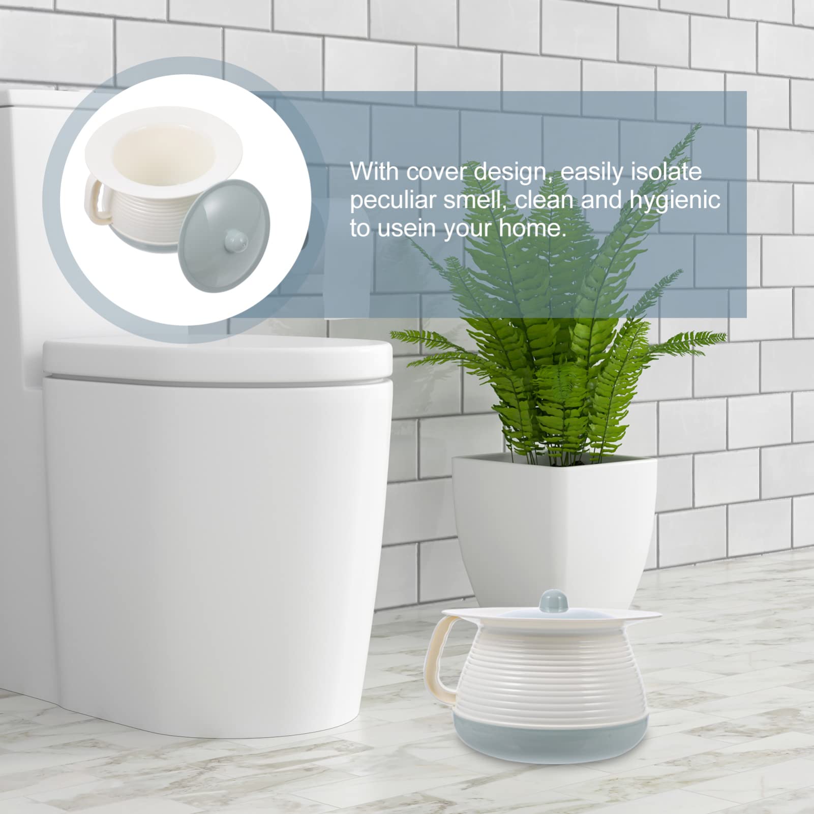 Zerodeko Potty Portable Toilet Chamber Pot Chamber Pot Spittoon Bucket ...