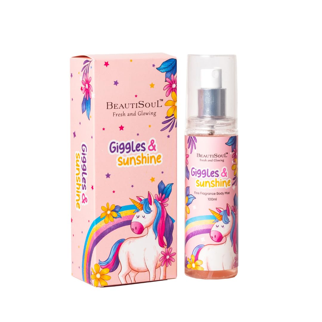 Beautisoul Giggle And Sunshine Floral Body Mist For Kids | Unicorn Body ...