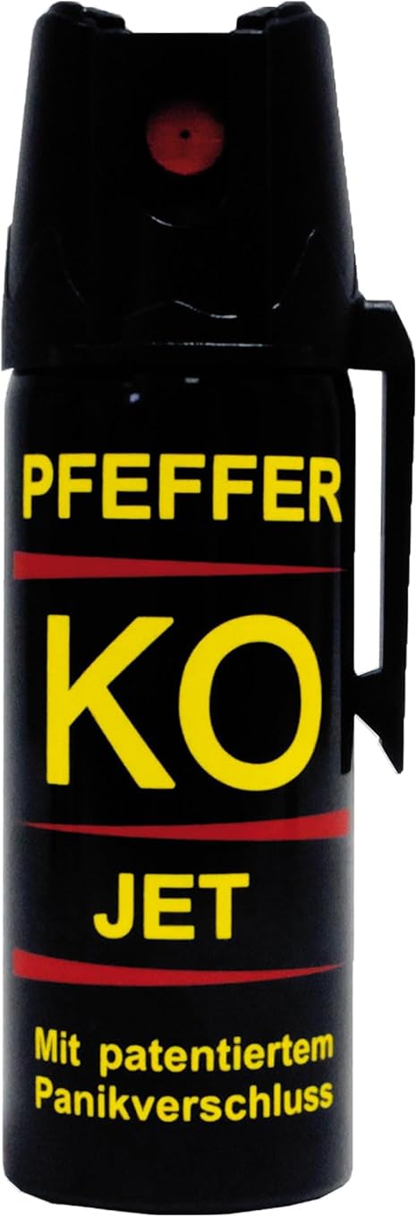 BALLISTOL 24430 Pfeffer-KO Jet 50ml Spray – Verteidigungsspray gegen ...
