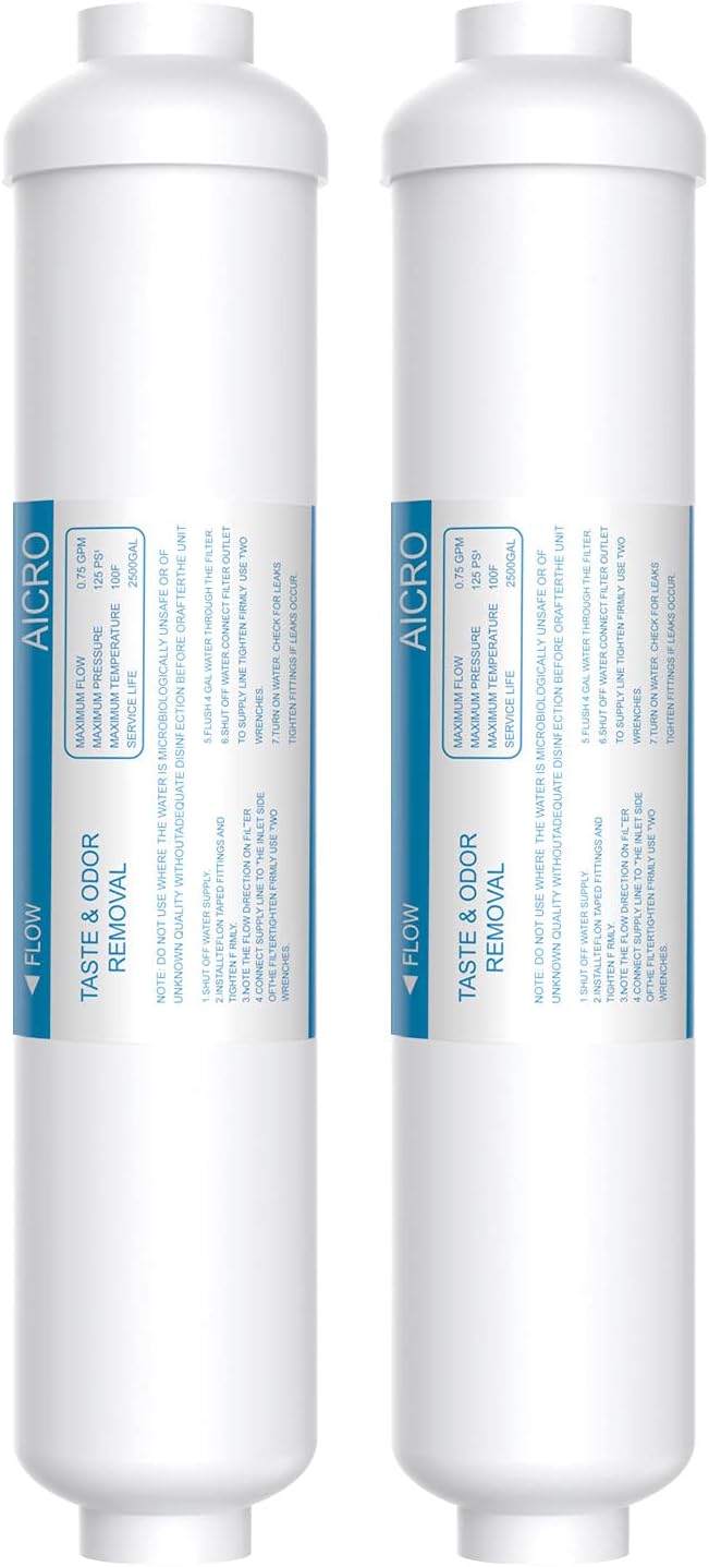 Amazon.com: LASCO 37-1821 Ice Maker Inline Filter with 1/4-Inch ...