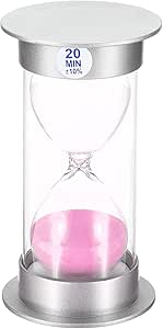 Amazon.com: PATIKIL 20 Minute Sand Timer, Sandy Clock with Plastic ...