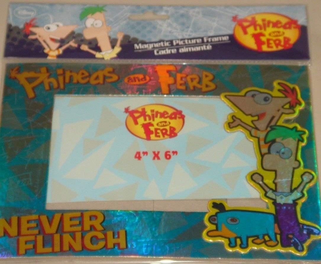 Amazon.co.jp: Phineas and Ferb Magnetic Dimensional Photo Picture Frame ...