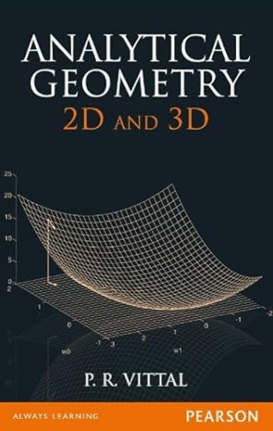 Analytical Geometry 2D and 3D: P R Vittal: 9788131773604: Amazon.com: Books