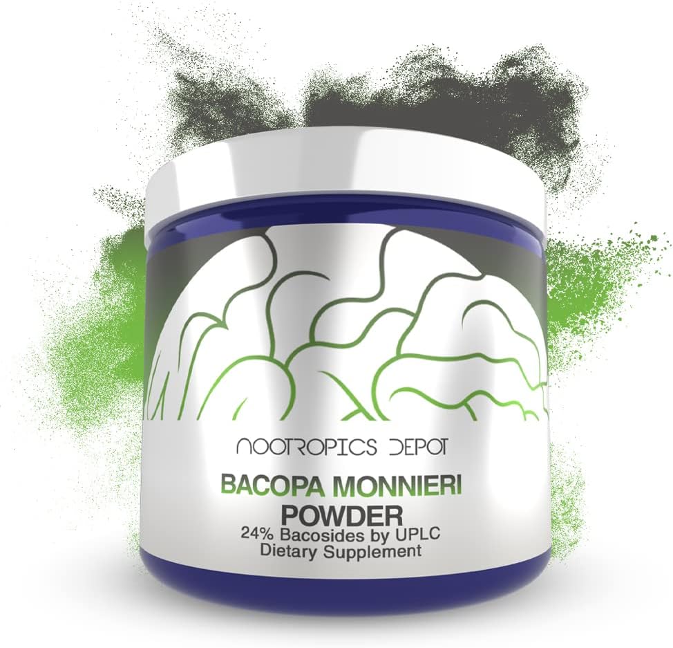 Amazon.com: Bacopa monnieri Powder | 60 Grams | Minimum 24% Bacosides ...