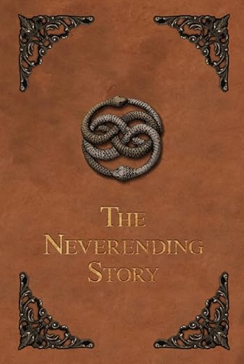 The Neverending Story Hardcover Blank Notebook: 110 pages, 6x9 inches ...