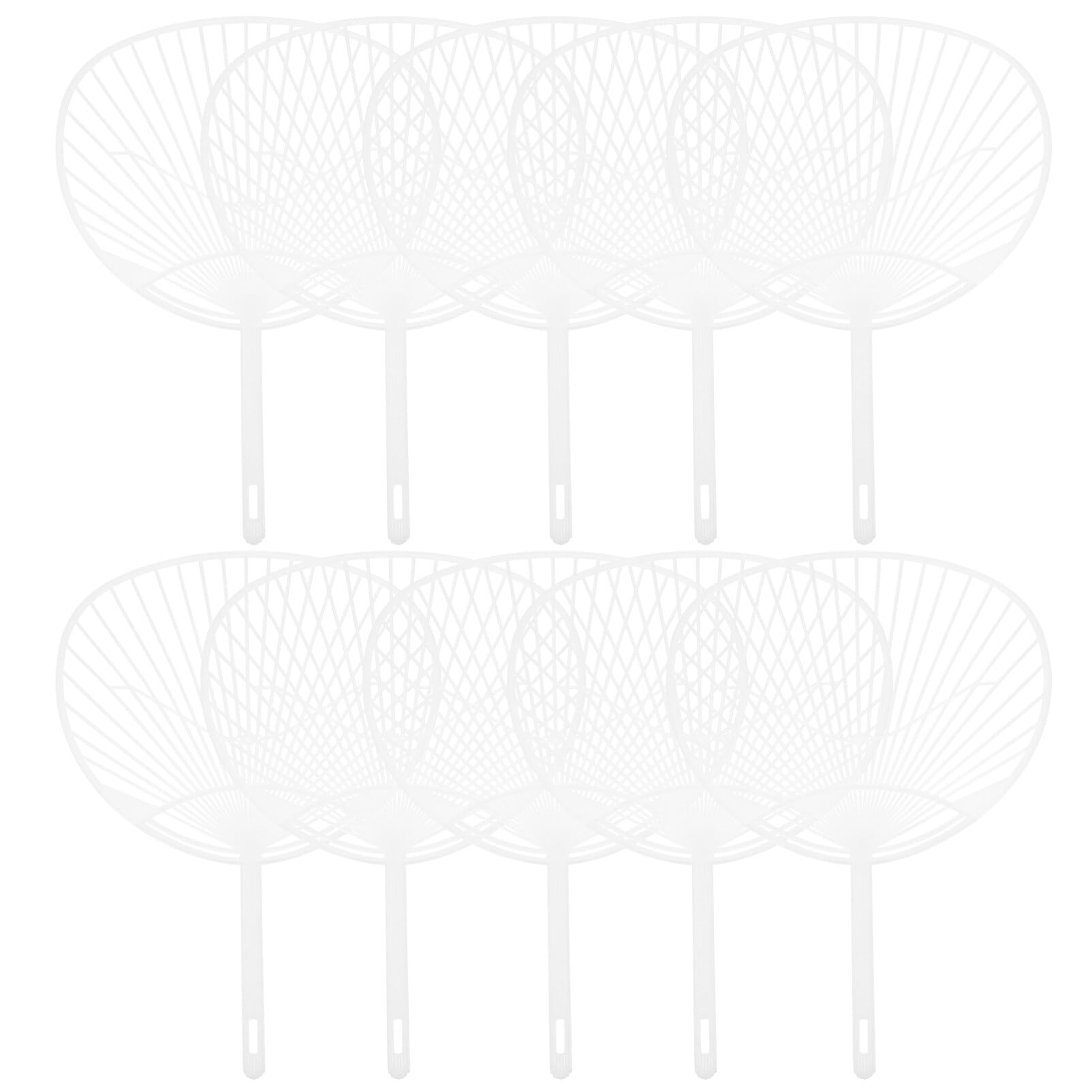 Amazon.com: LUOEM 10pcs Japanese Fan Uchiwa DIY Kit Hand-held Fan ...