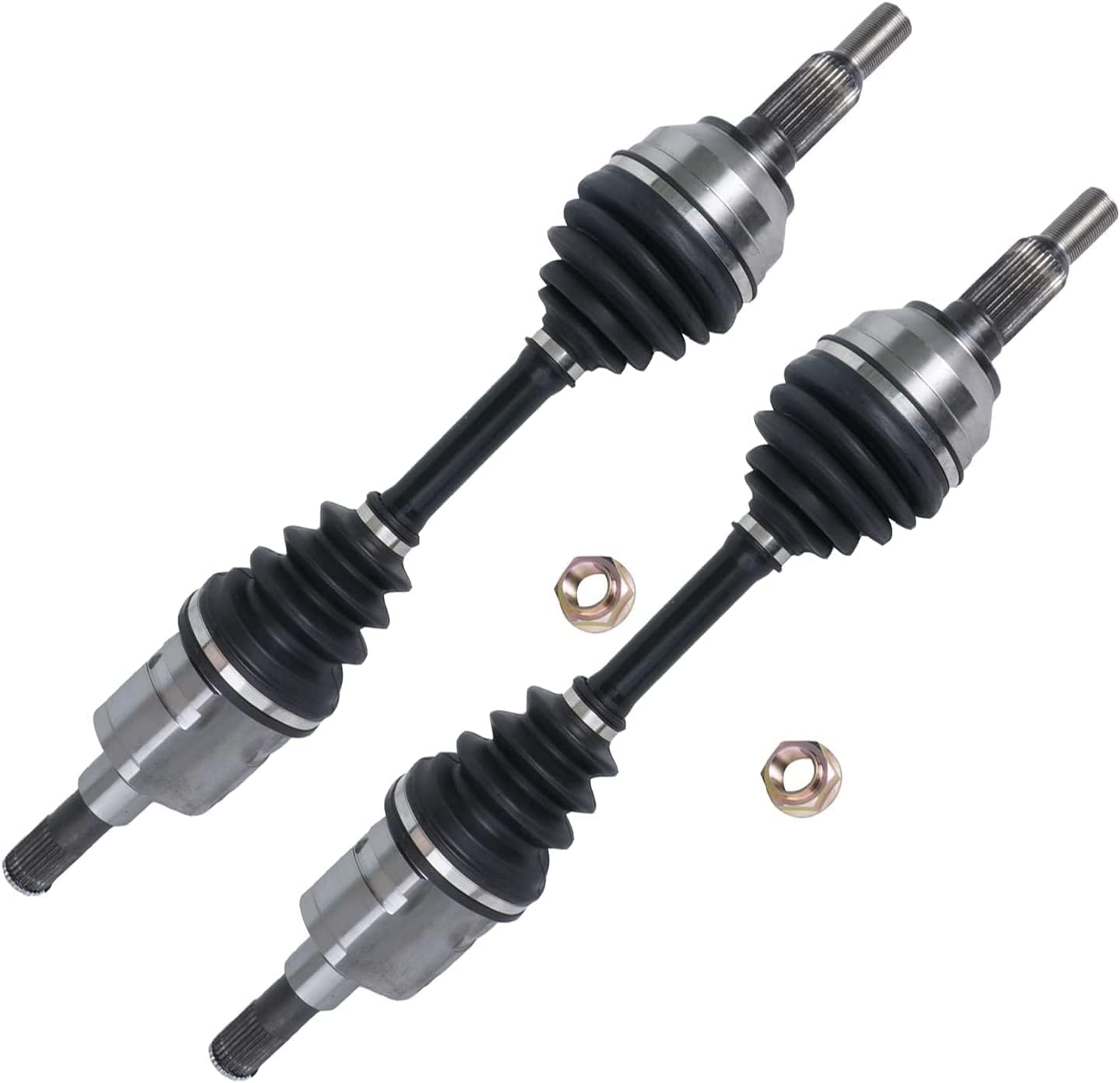 Amazon.com: Detroit Axle - 2pc Front CV Axles for 06-10 Hummer H3, 09 ...