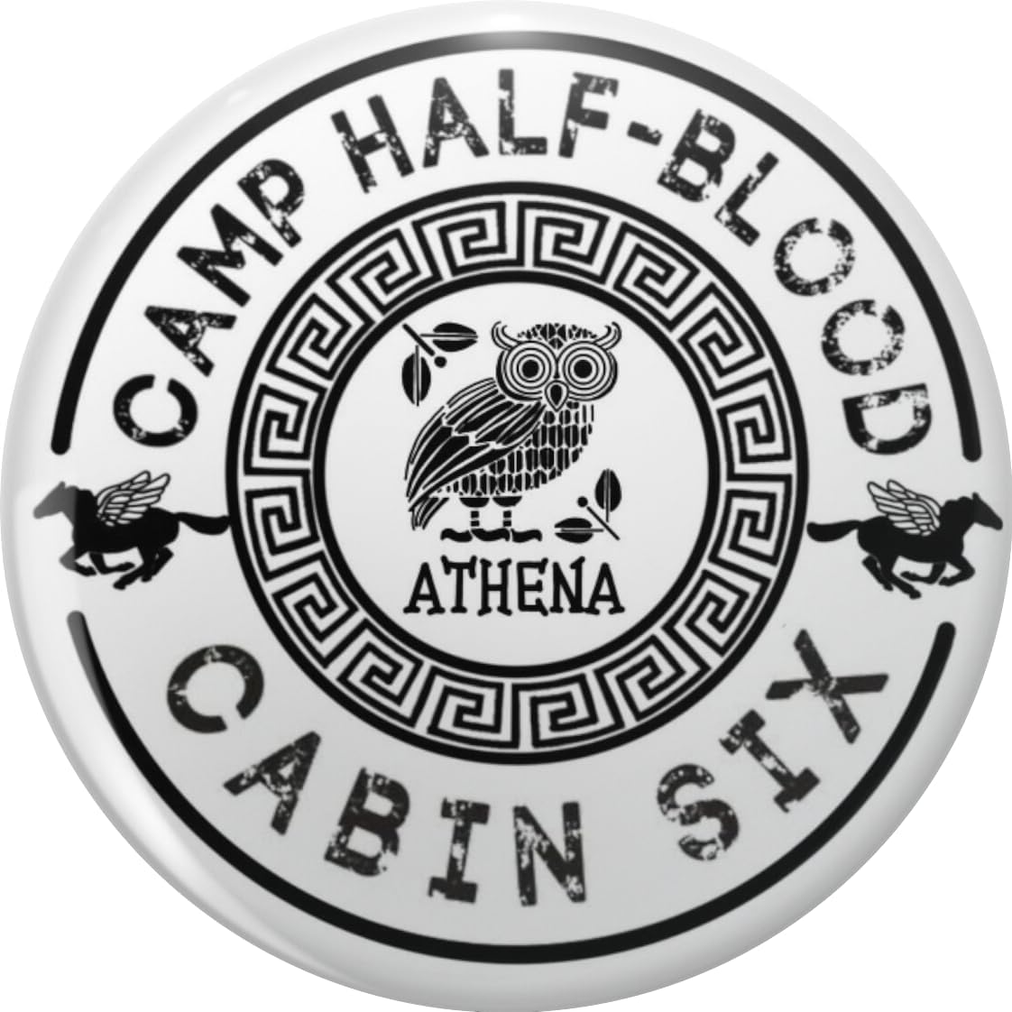 Amazon.com: Percy Jackson Cabin Six - Athena Pin Lapel Pin Cute Brooch ...