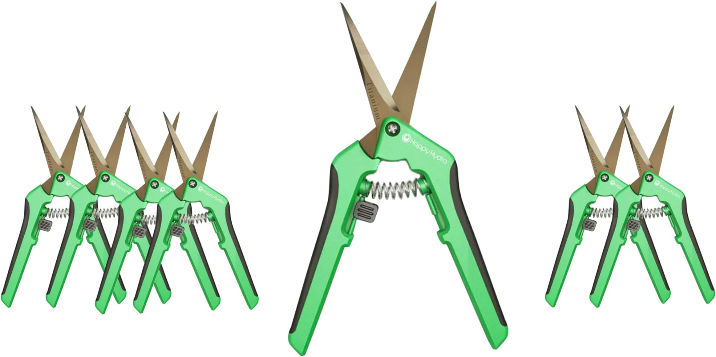 Amazon.com : Happy Hydro - Trimming Scissors - Straight Tip - Titanium ...