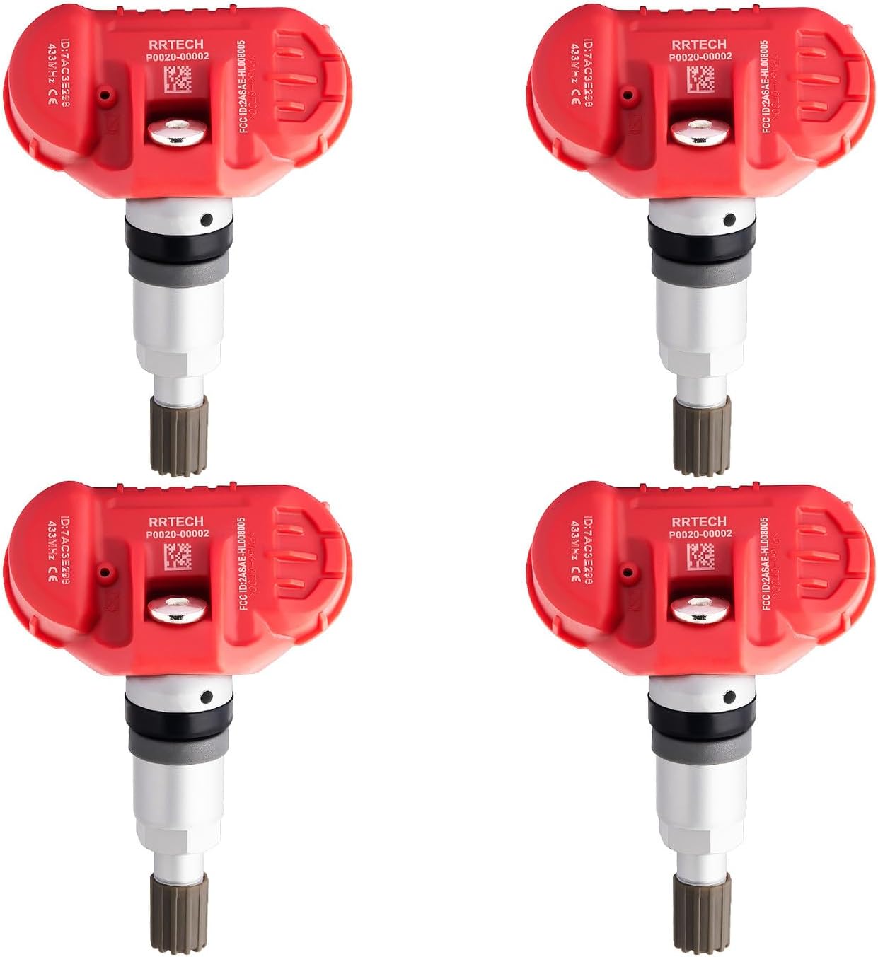 Amazon.com: LQQDP 4pcs TPMS 433MHz Tire Pressure Sensor Compatible with ...