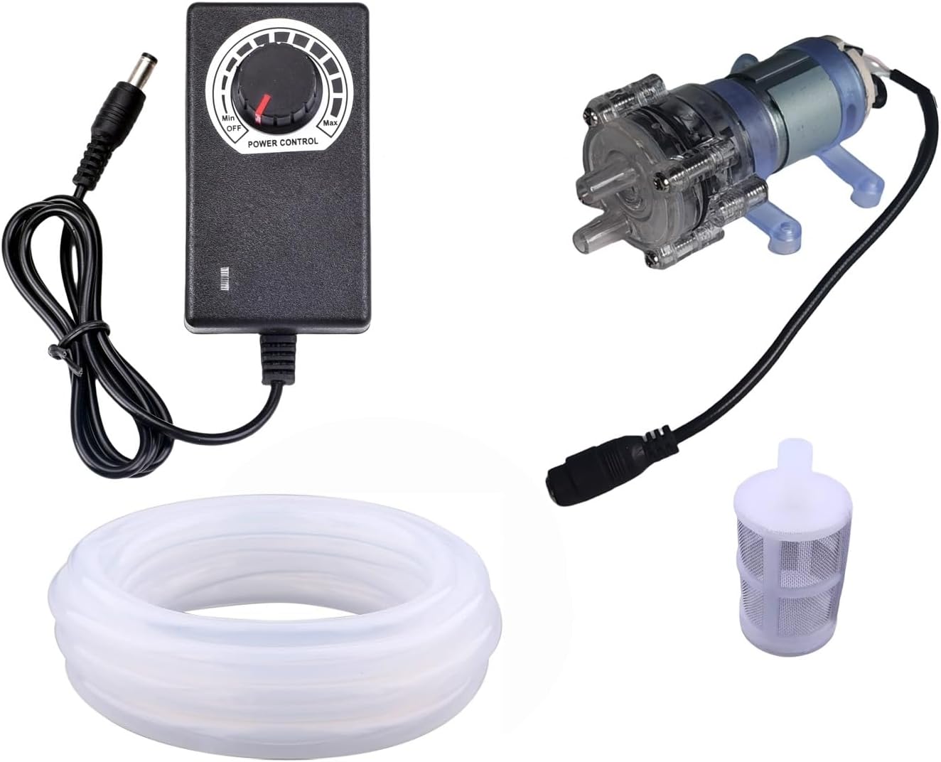 PlusRoc 12V DC Small Water Transfer Pump 1.3LPM Mini Self Priming Micro ...