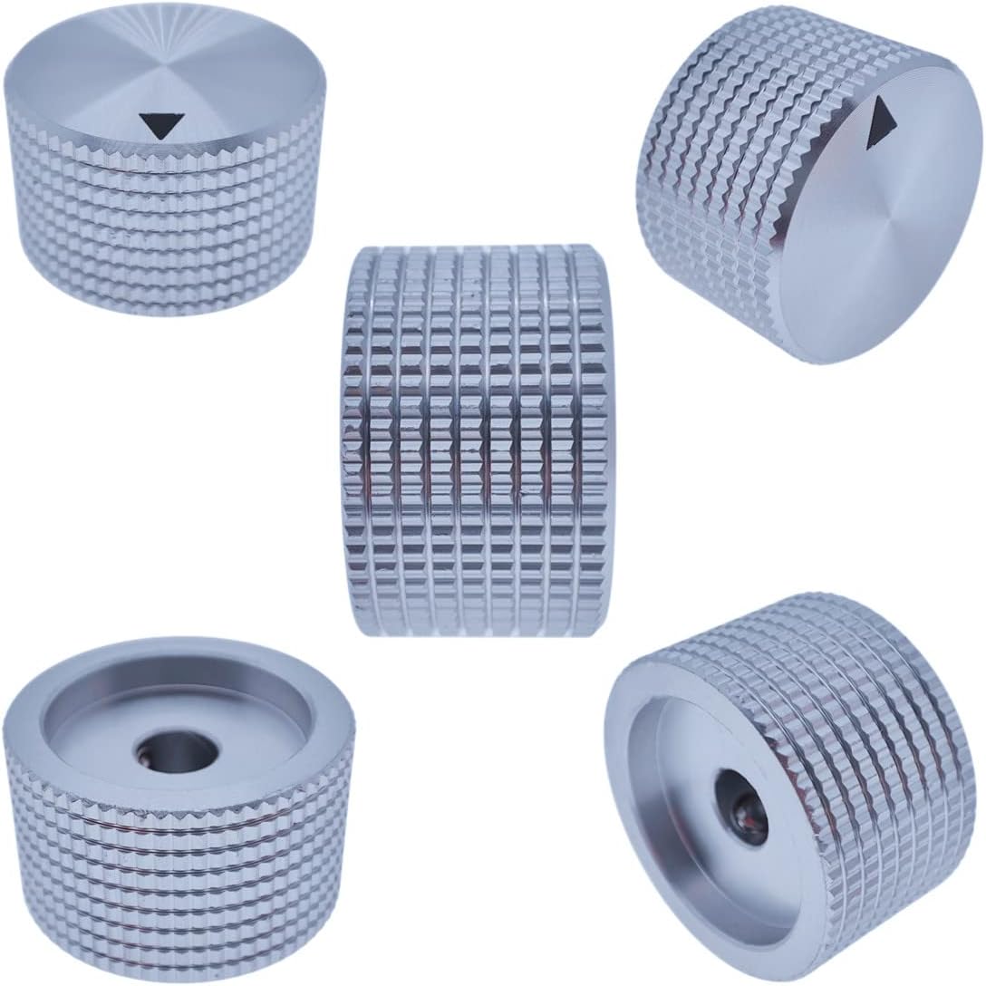 Amazon.com: APEM 420061B1/8 BLACK CONTROL KNOB 1/8 " SHAFT .5 (W ...