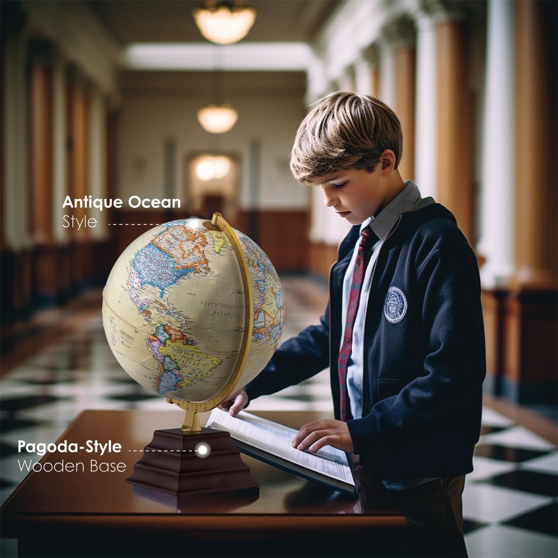 Waypoint Geographic Globo Península Globe Plus – Yaxa Guatemala