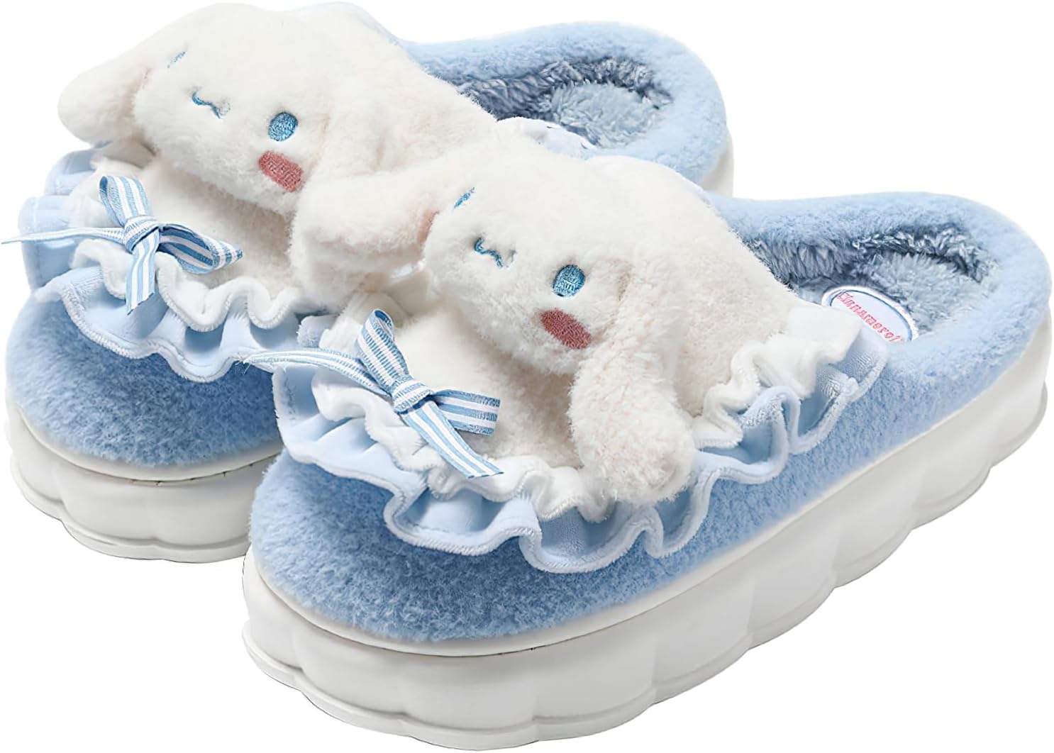 Amazon.com: VOZUKO Kawaii Slippers Cute Furry Slides - Cartoon Womens ...