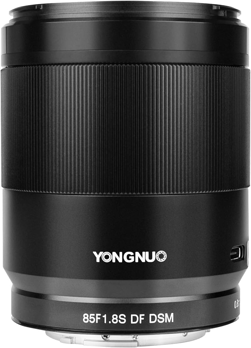 YONGNUO 85mm F1.8S DF DSM, Medium Telephoto Prime Lens for Sony E Mount ...