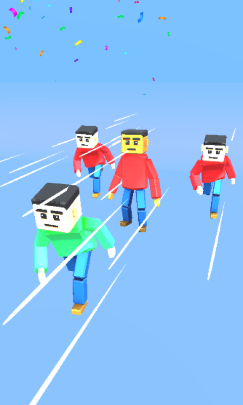 Blocky People Glass Bridge Challenge 3D Games -Jump and Fall Challenge ...