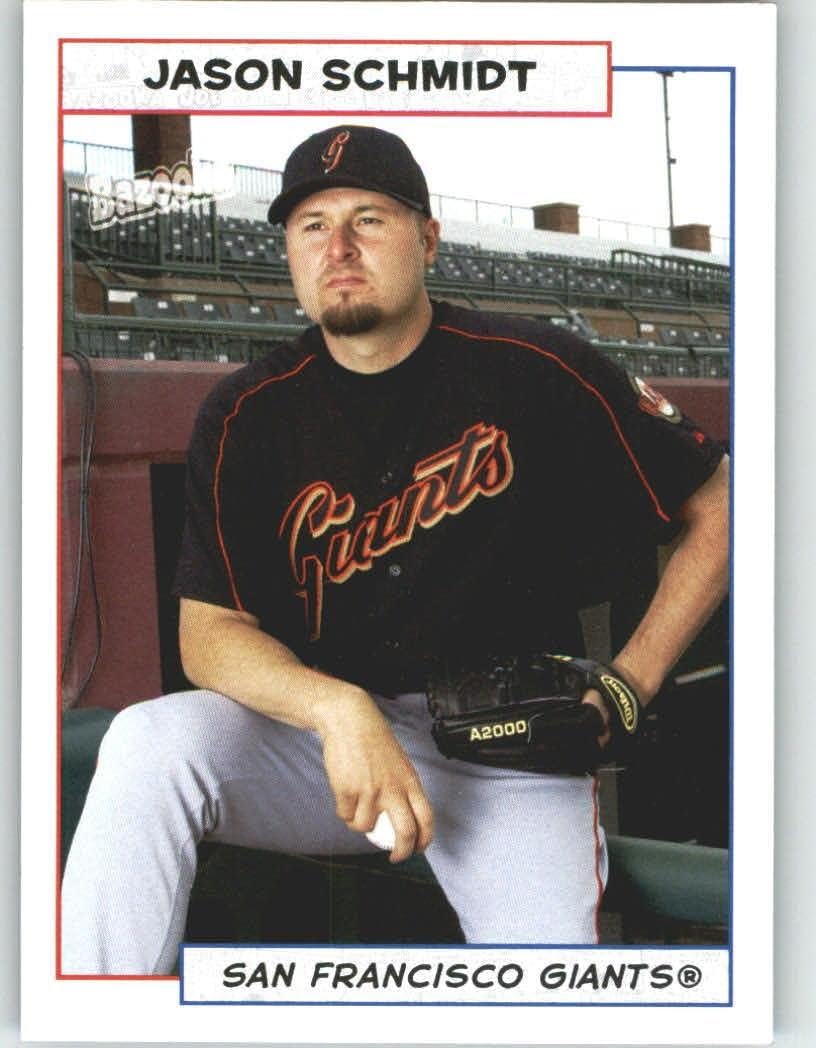 Amazon.com: 2005 Bazooka #81 Jason Schmidt - San Francisco Giants ...