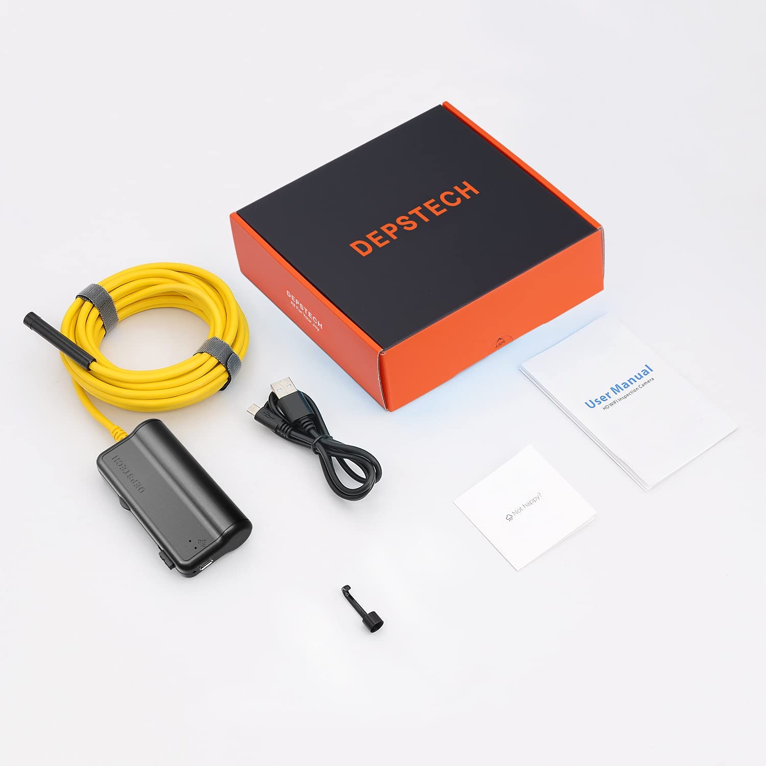 Buy Wireless Endoscope, DEPSTECH Upgrade 5.0MP HD Inspection Camera ...