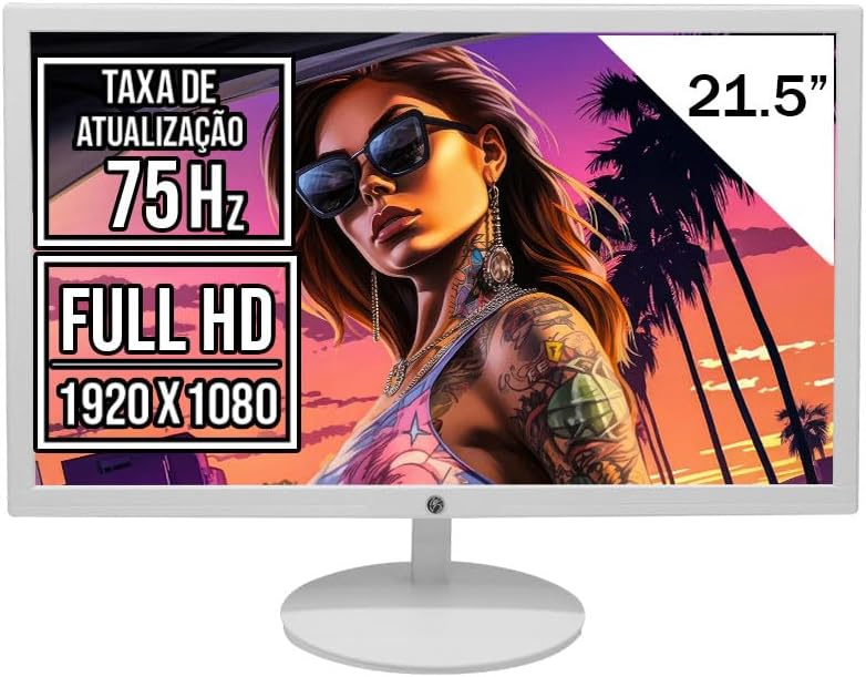 PHILIPS Monitor Branco 21.5", pequeno, 221V8LW | Amazon.com.br