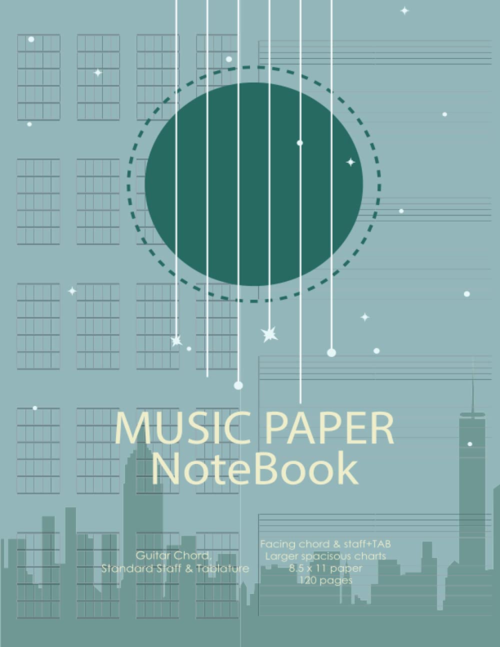 Buy MUSIC PAPER Guitar Chord Standard Staff Tablature music buy-music-paper-guitar-chord-standard-staff-tablature-music
