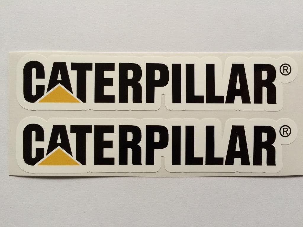 Amazon.com: 2 Caterpillar Cat Die Cut Decals by SBD DECALS