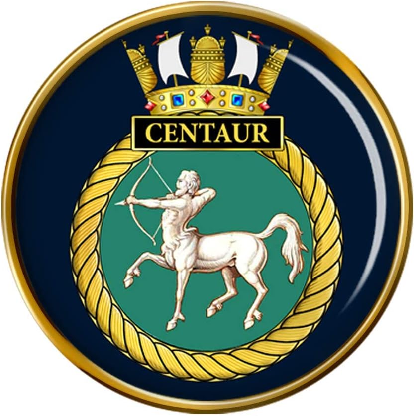 HMS Centaur, Royal Navy Pin Badge : Amazon.co.uk: Fashion