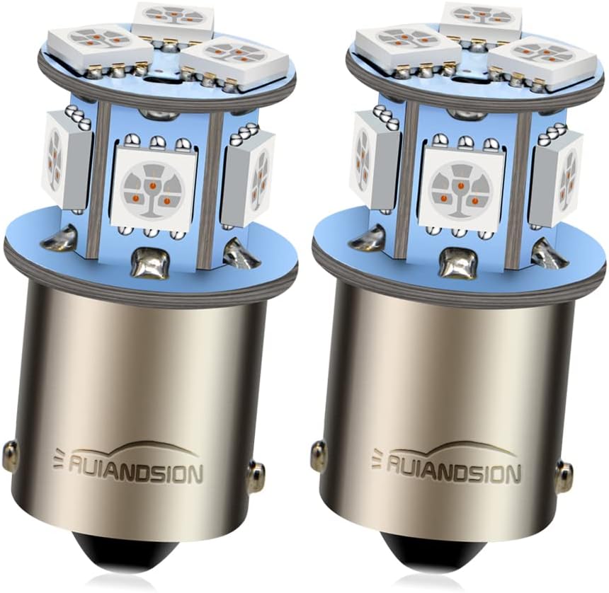 Amazon.com: Ruiandsion 2pcs 6V 1156 7506 BA15S LED Bulb Super Bright ...