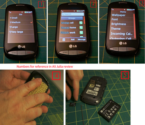 Amazon.com: LG 800G Prepaid Phone With Triple Minutes (Tracfone) : Cell ...
