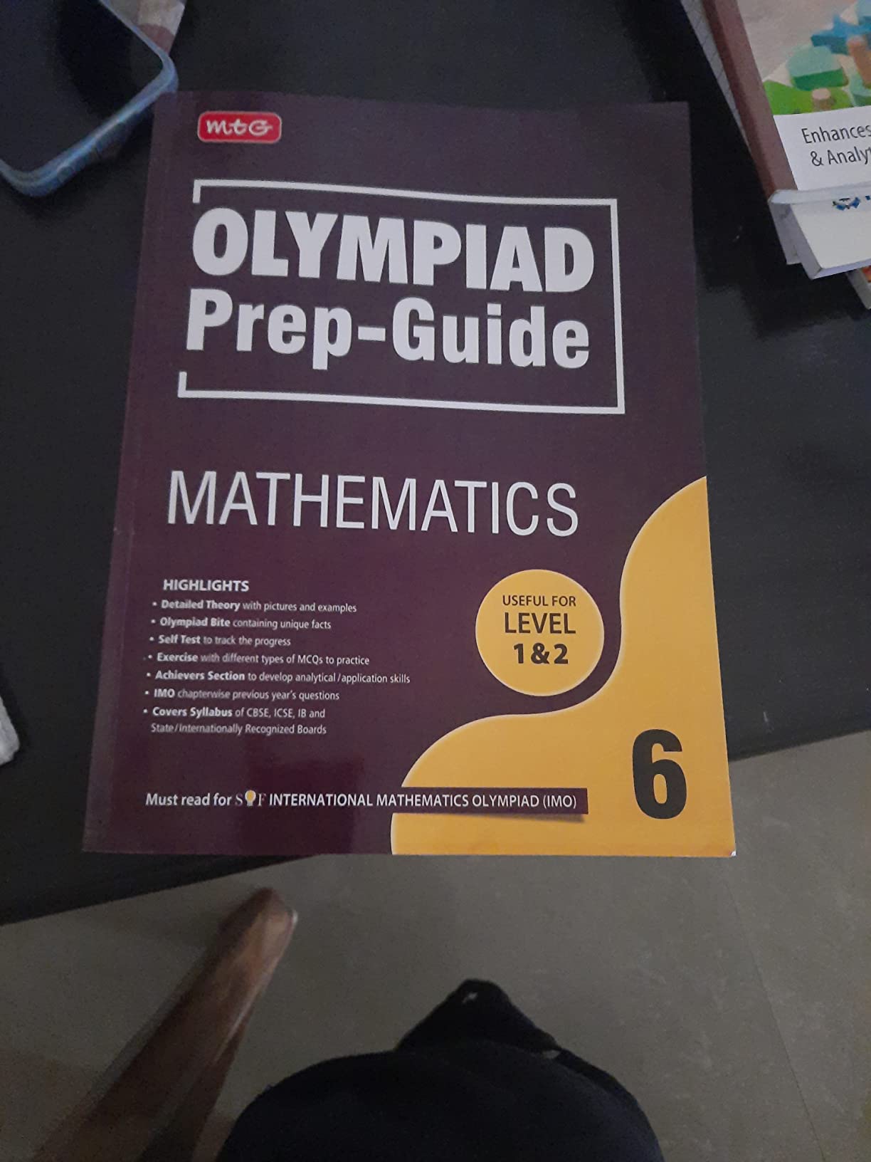 Buy Olympiad Prep-Guide Mathematics Class - 6, IMO Chapterwise Previous ...