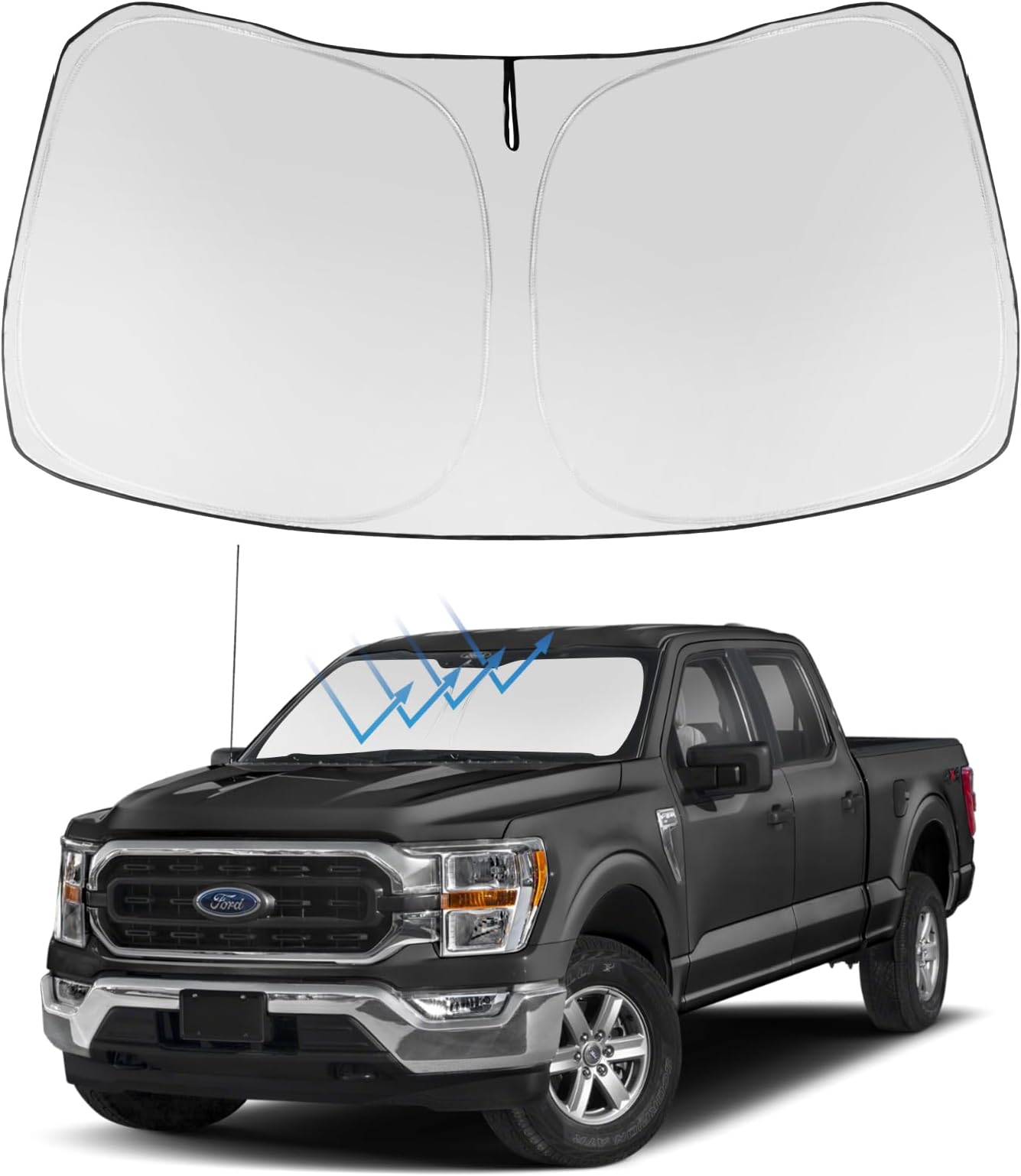 Amazon.com: GalaxyAutoShield Custom Fit Reflective Windshield Sun Shade ...