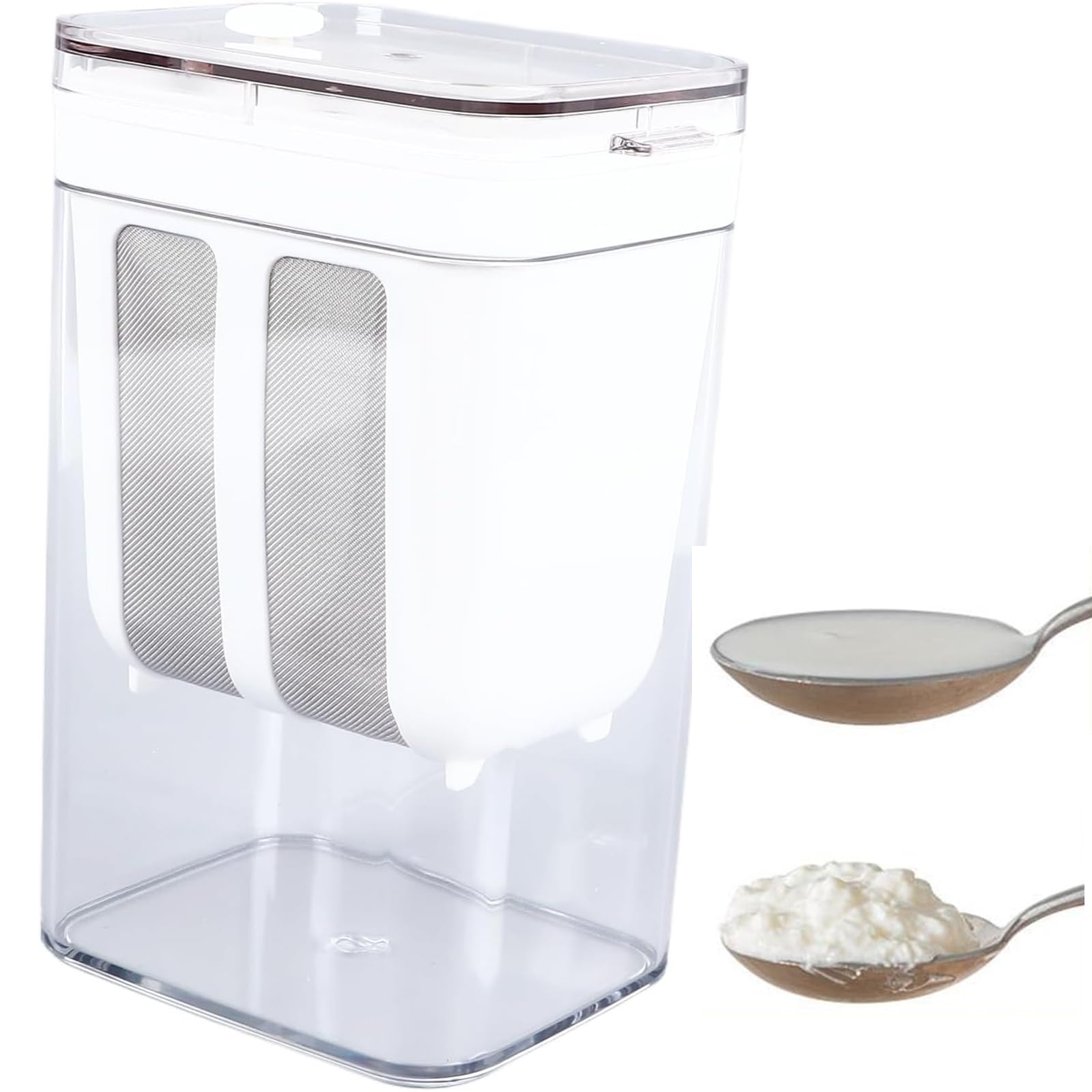 Colino Acciaio Inossidabile Colino Per Yogurt Greco In Acciaio Inox ...