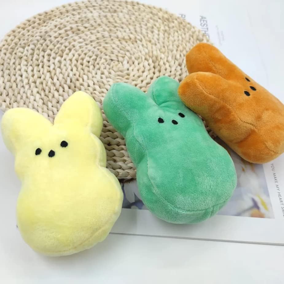 Peeps – Juguetes de Pascua de conejo de peluche de 5.9 in, rellenos de ...