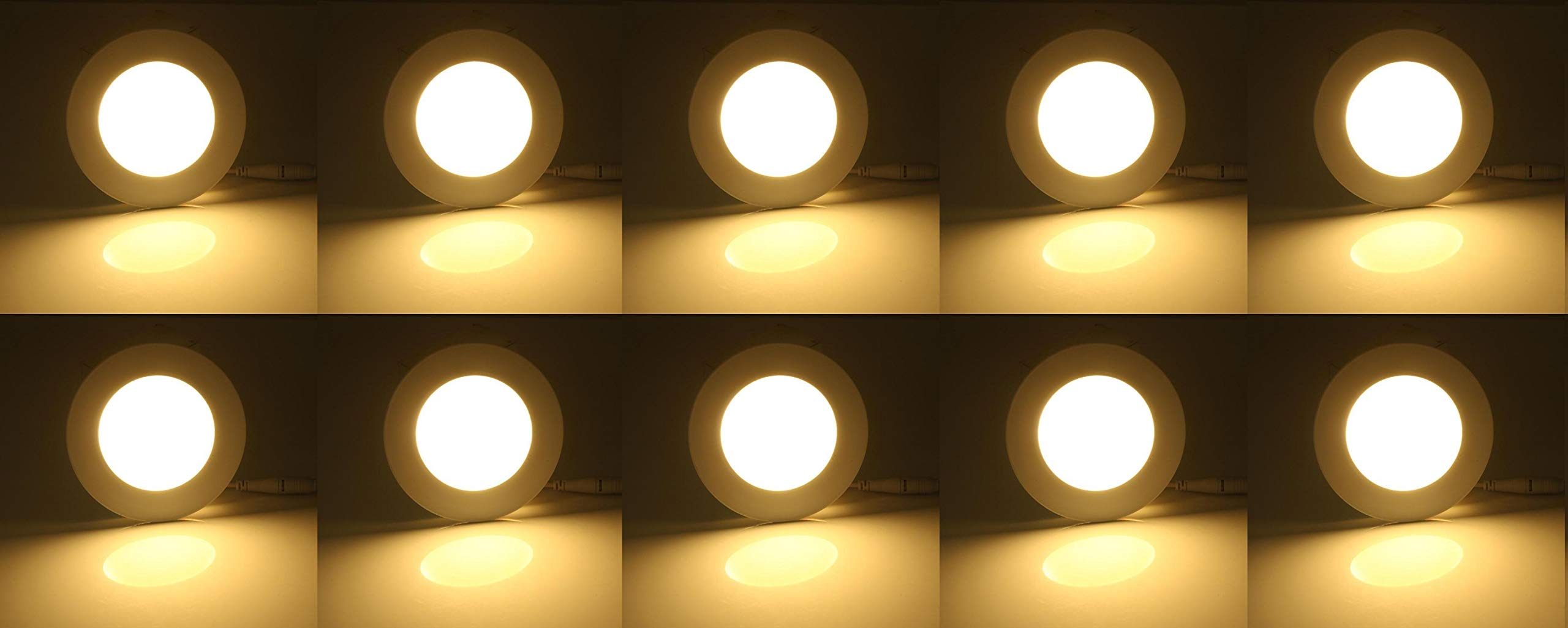 Buy A’Mart 3 Watt LED Round False Ceiling Recessed Panel Light for POP ...