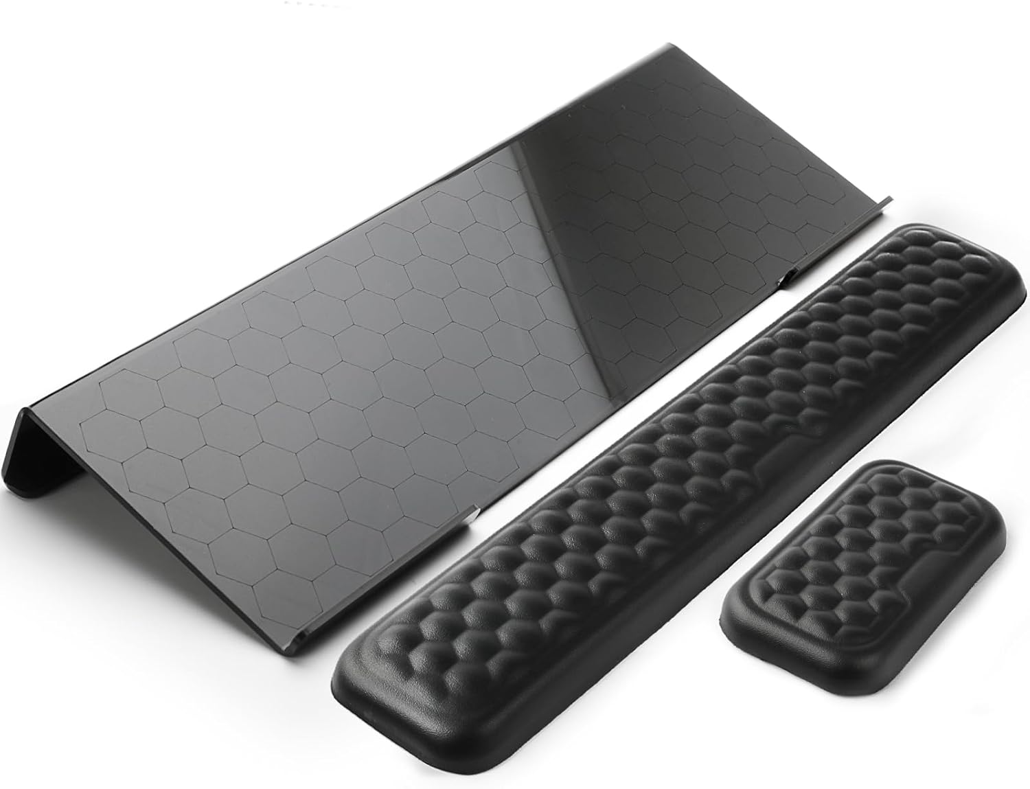 Amazon.com : Keyboard Stand and Wrist Rest, Memory Foam Keyboard Wrist ...