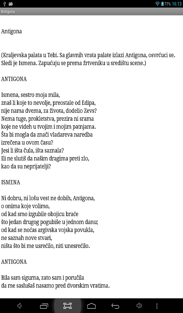 Sofokle - Antigona - App on Amazon Appstore