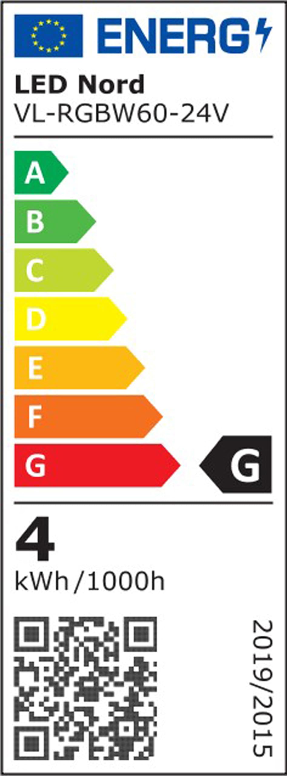 JOYLIT RGBW LED Strip Controller 4CH 4A Wandschalter, DC 12/24V Wand ...